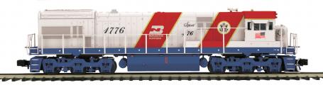 MTH O-Scale GE U30C Diesel Engine (20-20369-1) – A&S Trains