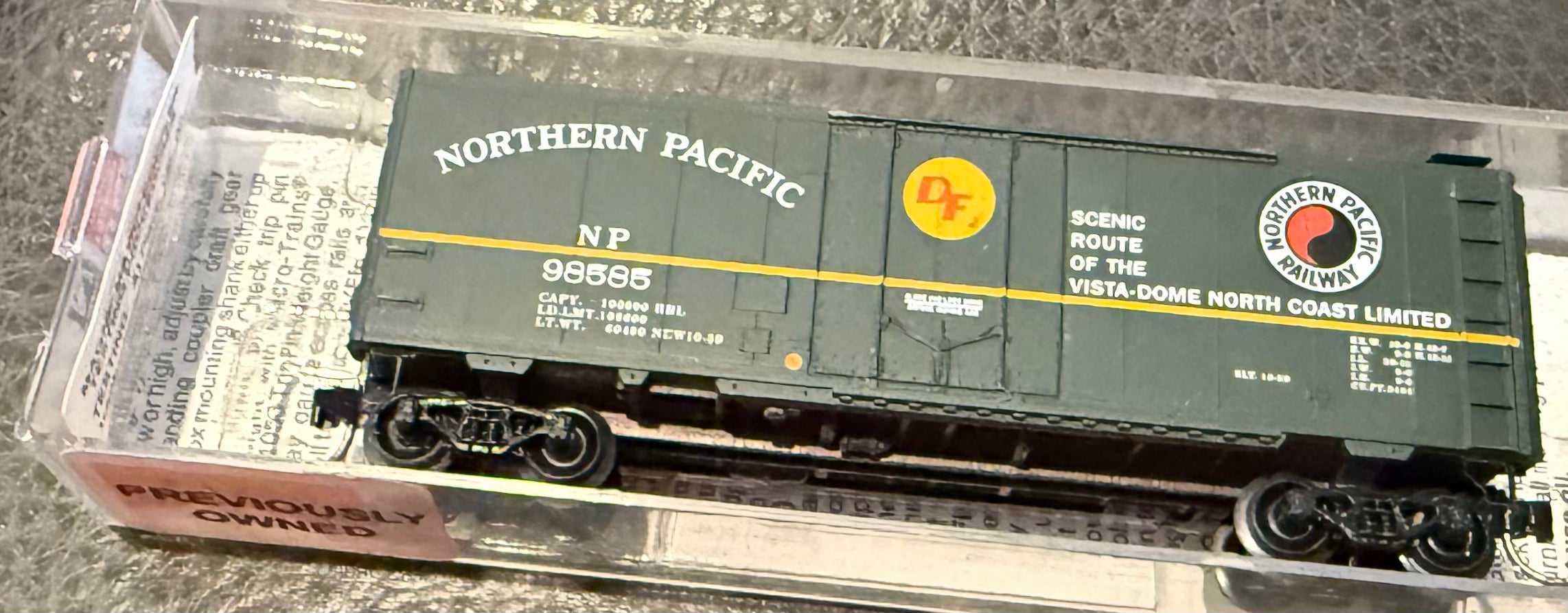 Micro Trains N Scale 50’ Standard Box Car Plug Door Northern Pacific R – A&S Trains