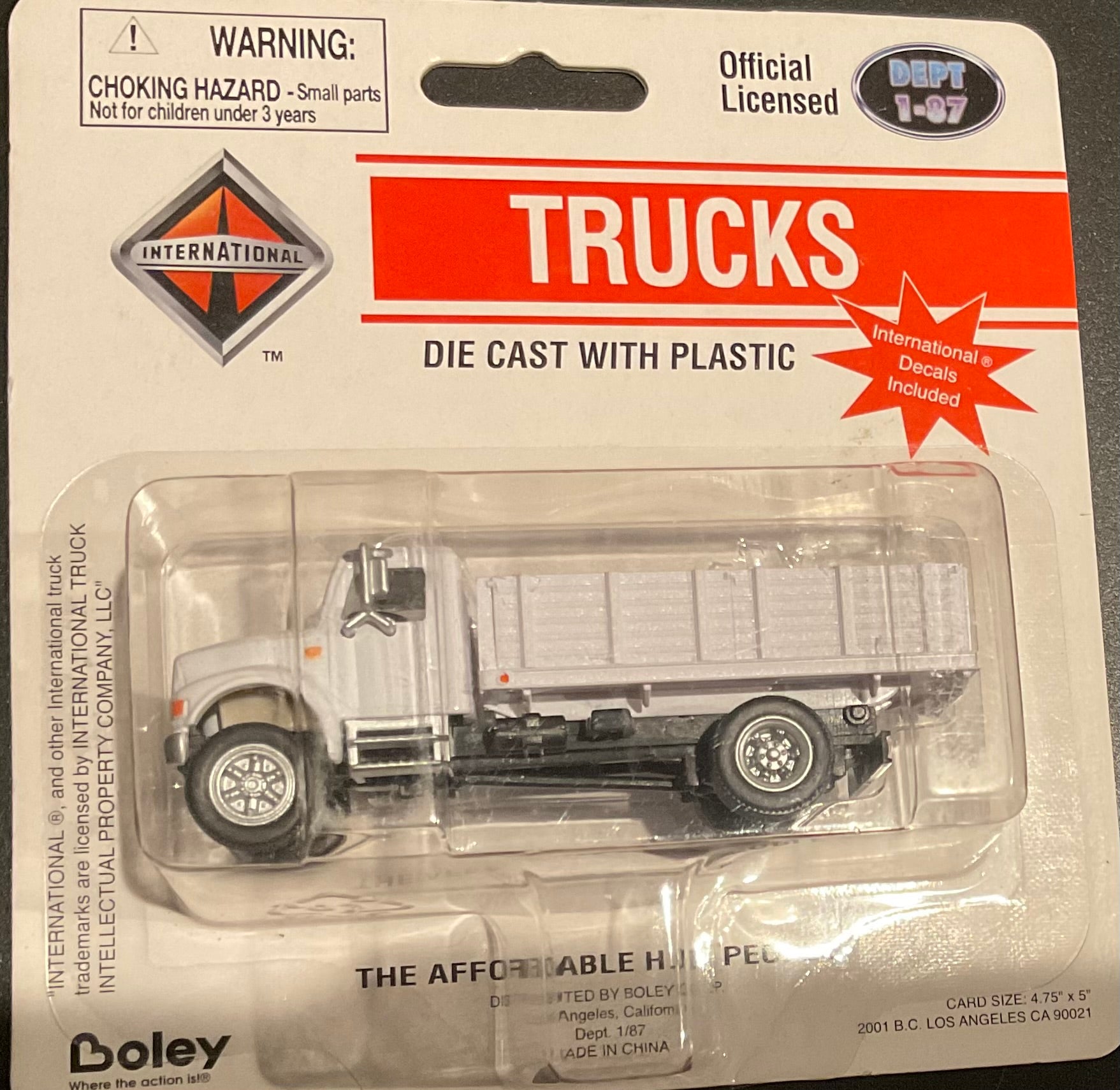 Boley H.O. Scale International Diecast Truck with Plastic 4034-77 1:87 ...