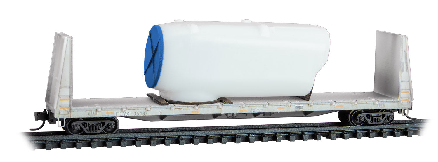 MicroTrains N-Scale 054 44 471 - Flatcar, Bulkhead - Transportation Te ...