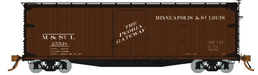 Rapido Trains Inc. H.O. Scale 130106-3 Minneapolis & ST Louis USRA D-S ...