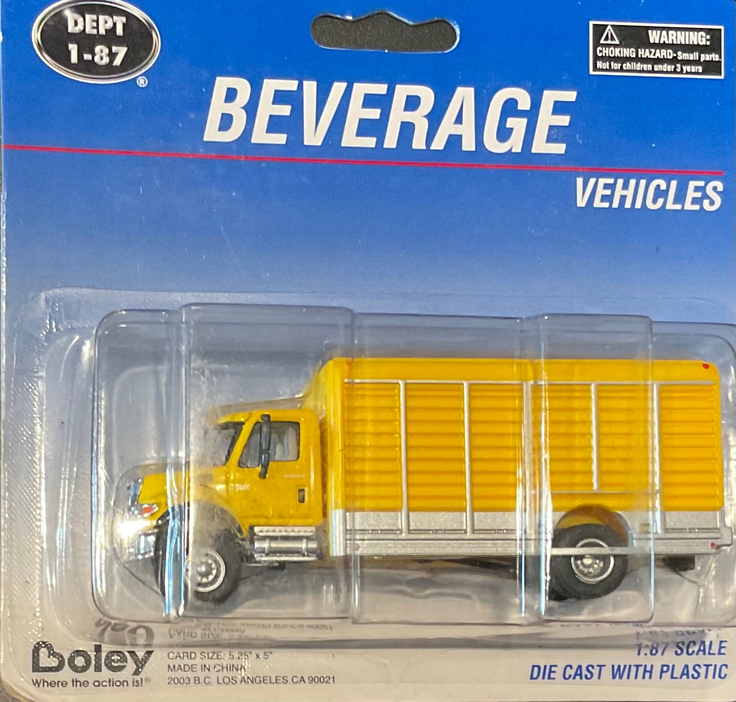 Boley H.O. Scale Beverage Vehicle Diecast with Plastic 4513-88 1:87 Sc ...