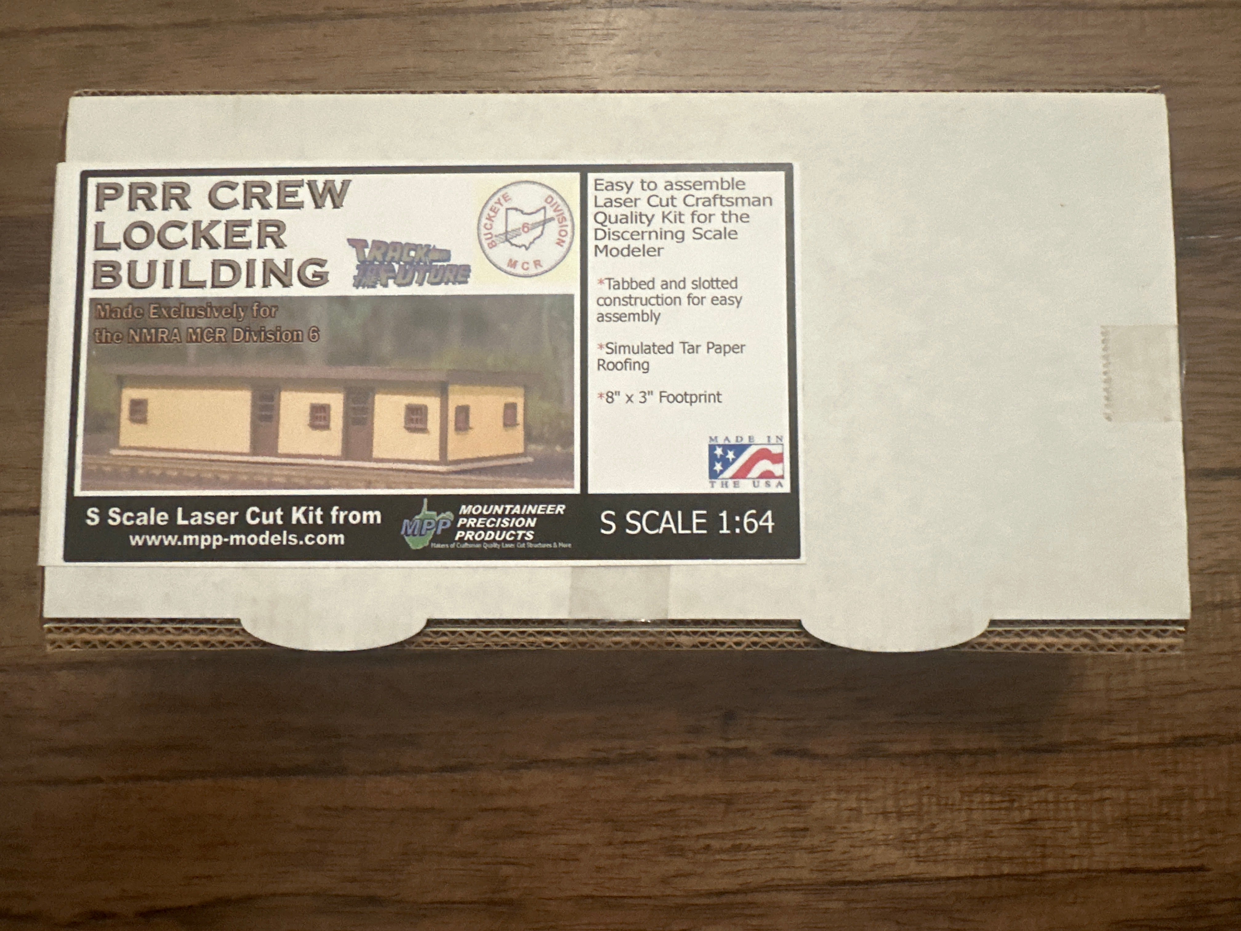MPP S Scale PRR Crew Locker Building – A&S Trains