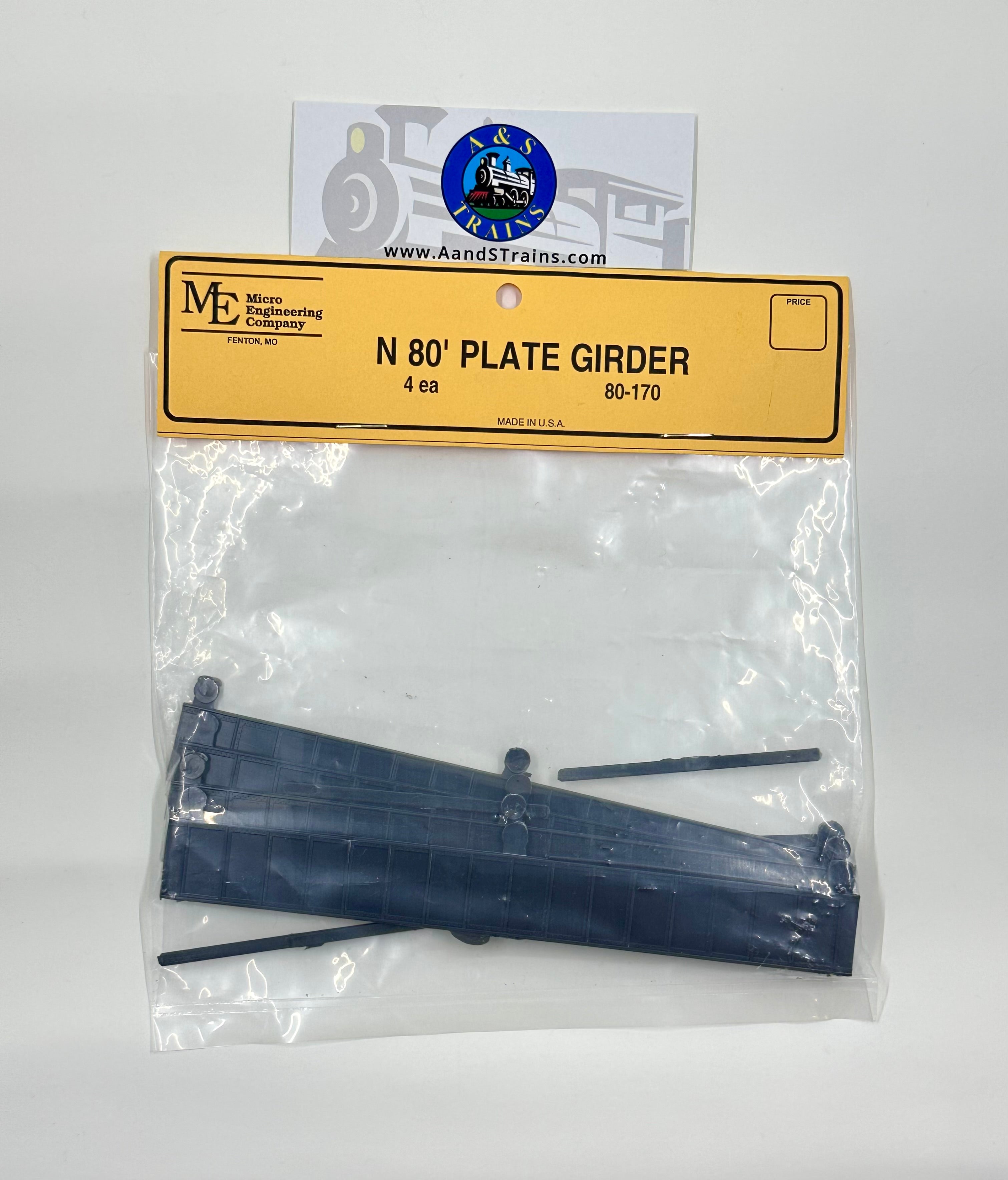 Micro Engineering Company N Scale 80-170 80' Plate Girder – A&S Trains