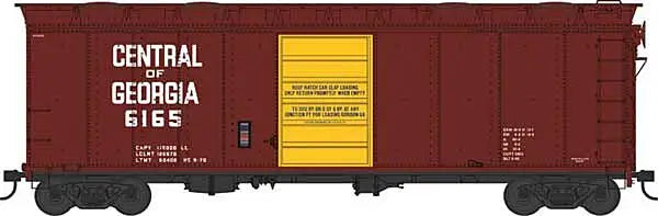 Bowser H.O. Scale 43153 40' Single-Door Boxcar w/Roof Hatches - Ready ...