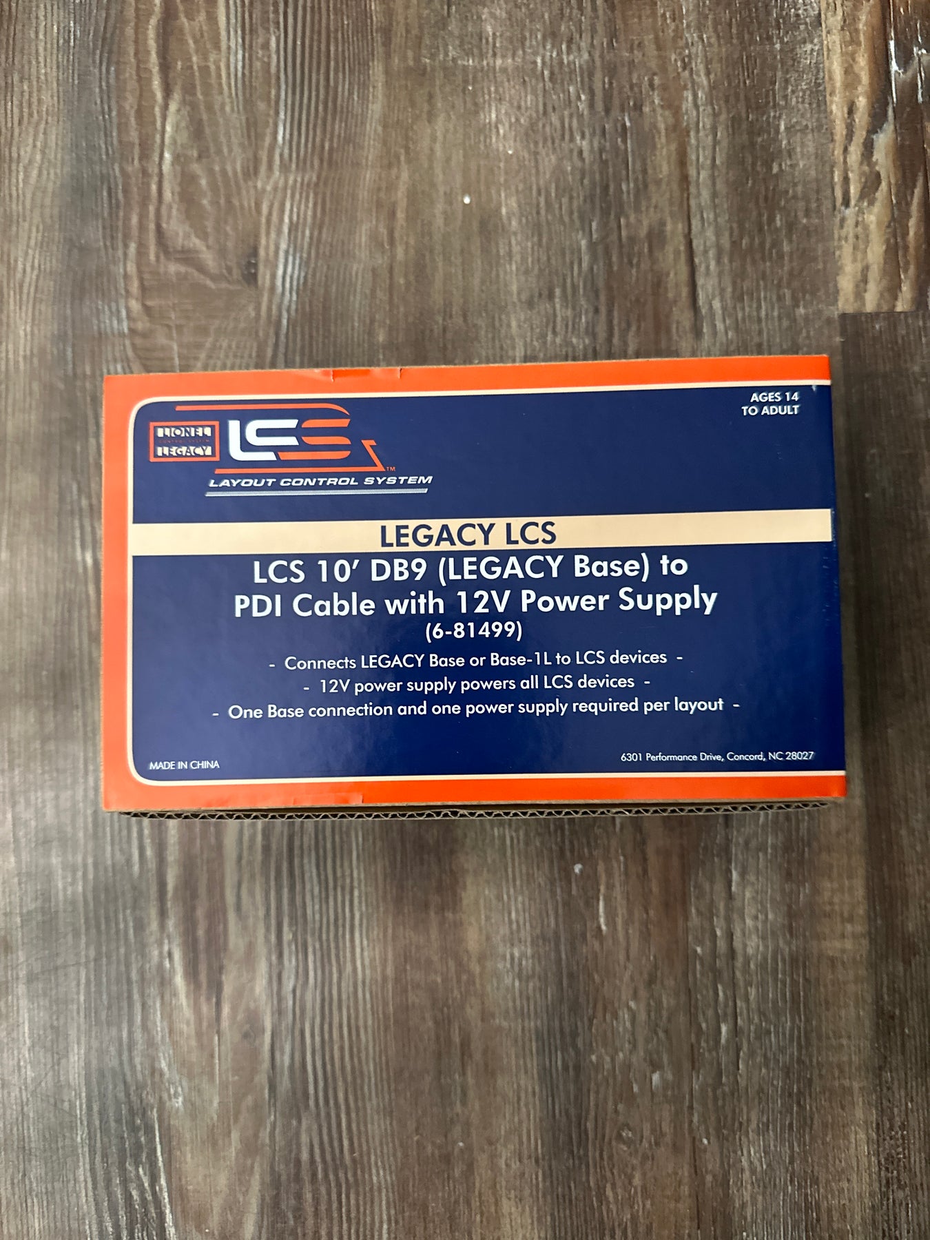 LSC - 10' PDI Cable with 12v Power Supply - 6-81499 – A&S Trains