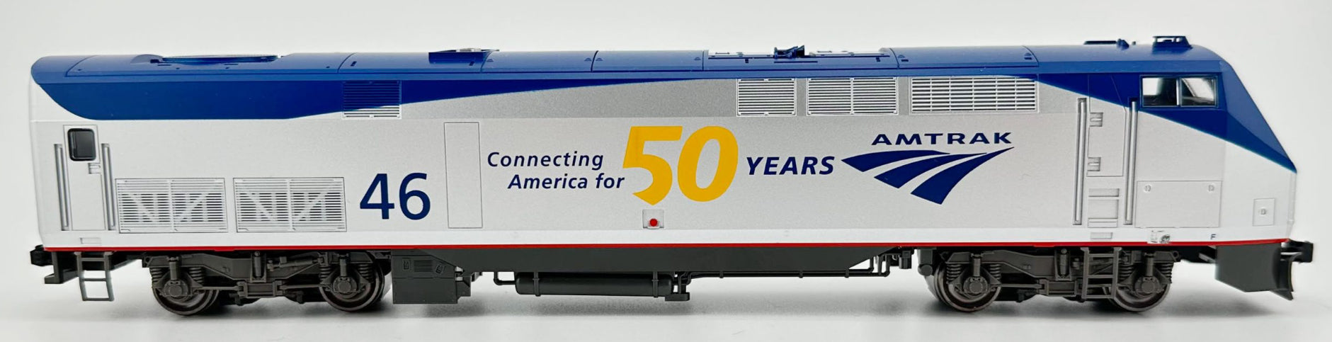 Kato H.O. Scale Amtrak P42 Phase V Late 37-6112 – A&S Trains