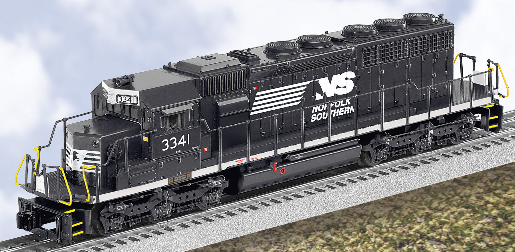 Lionel O-Scale SD40-2 Diesel Locomotive Non-Powered Norfolk Southern ...