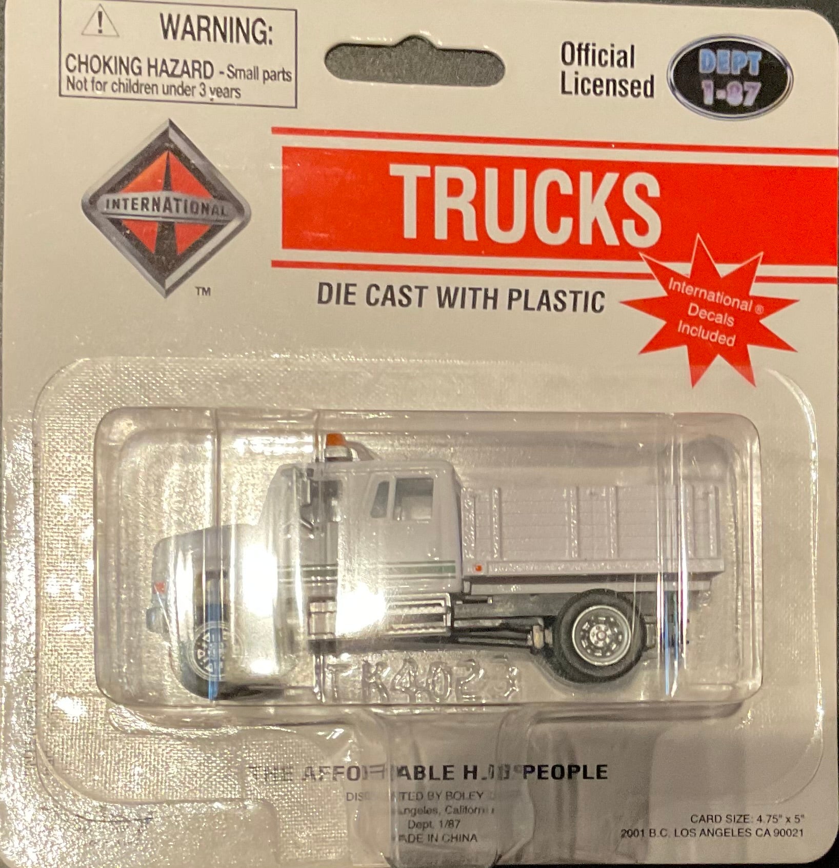 Boley H.O. Scale International Diecast Truck with Plastic 4033-77 1:87 ...