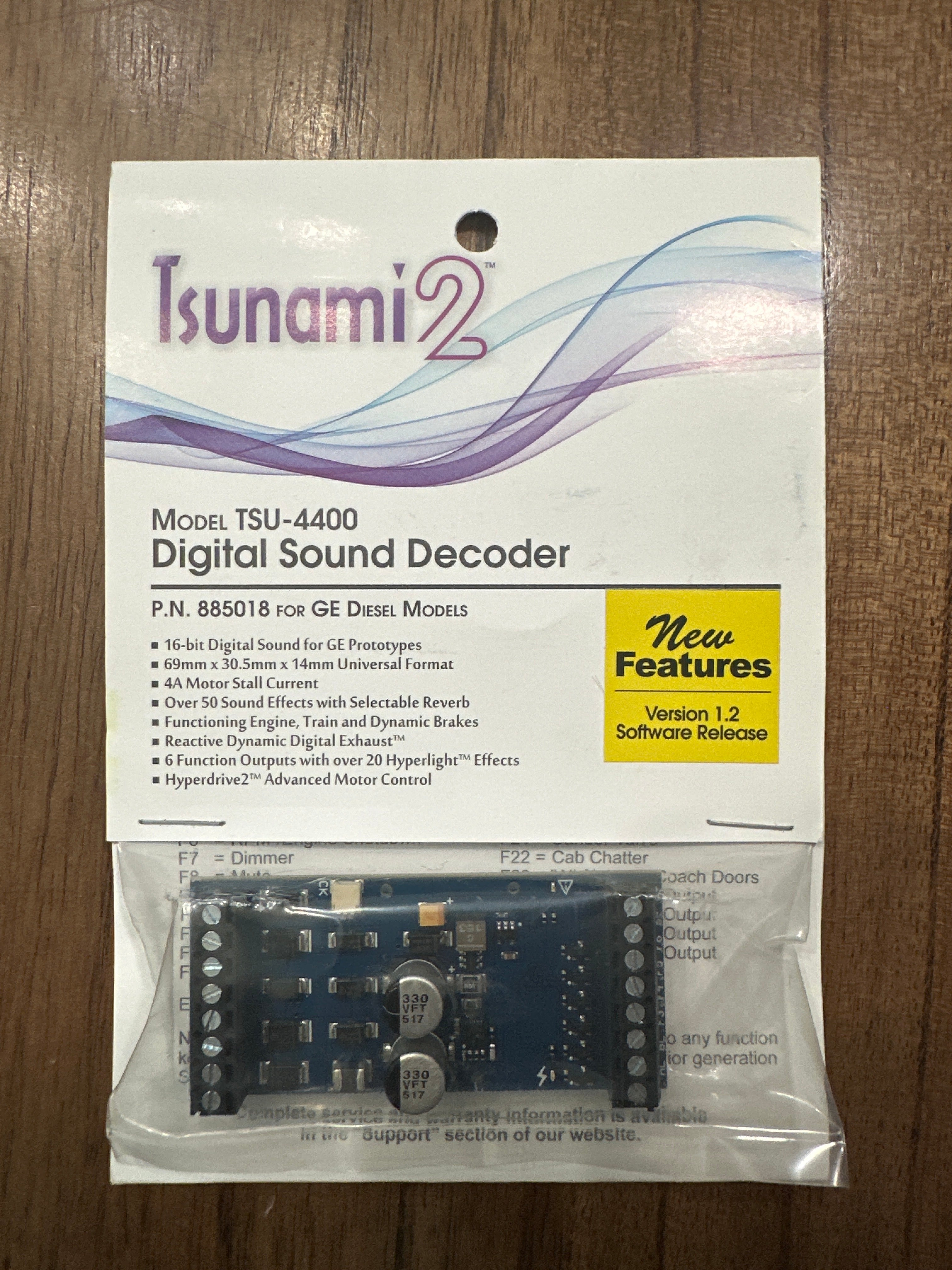 Sountraxx Tsunami 2 885019 Model TSU-4400 Digital Sound Decoder ALCO D ...