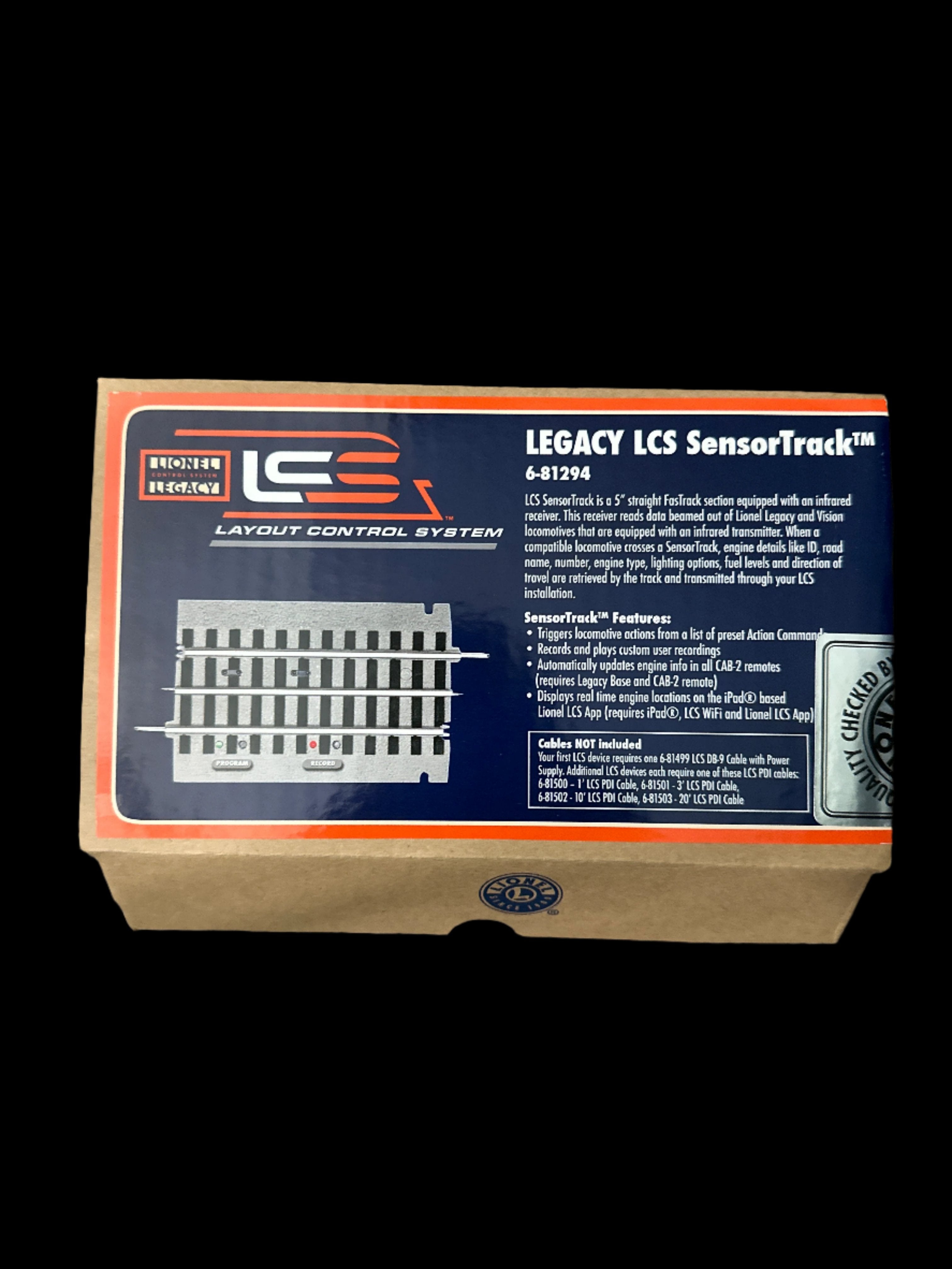 LSC - LEGACY SensorTrack - 6-81294 **OPEN BOX** – A&S Trains