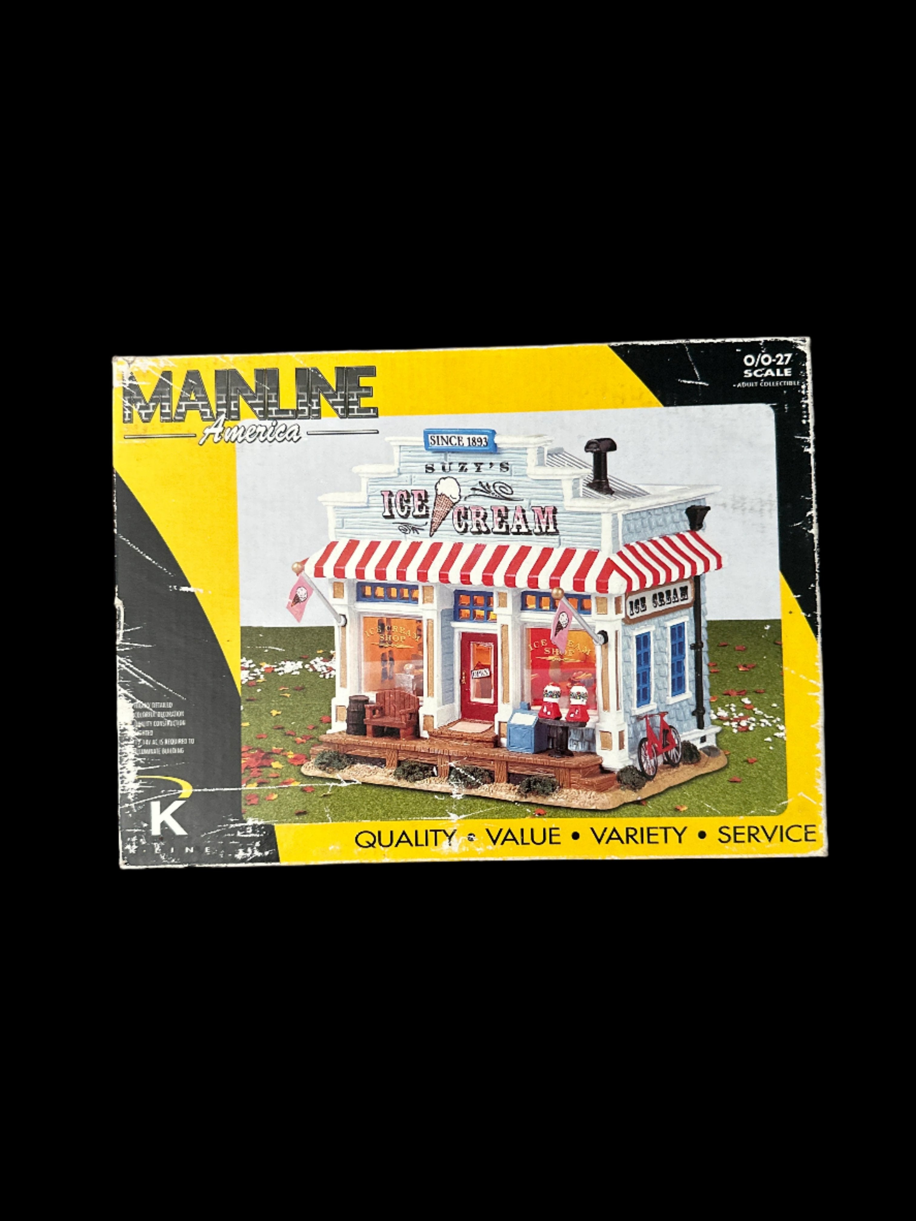 Legacy K-Line - O-Scale - Maineline America - Suzy's Ice Cream Shop ...