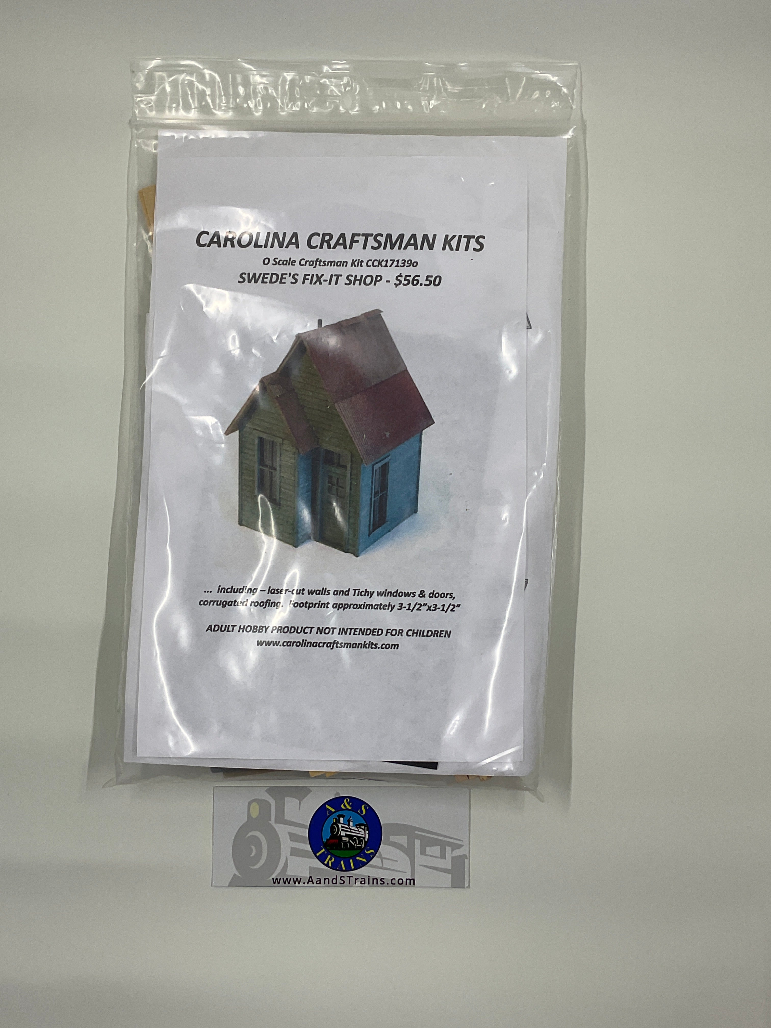 Carolina Craftsman Kits H.O. Scale CCK17139ho Swede’s Fix-It Shop – A&S ...