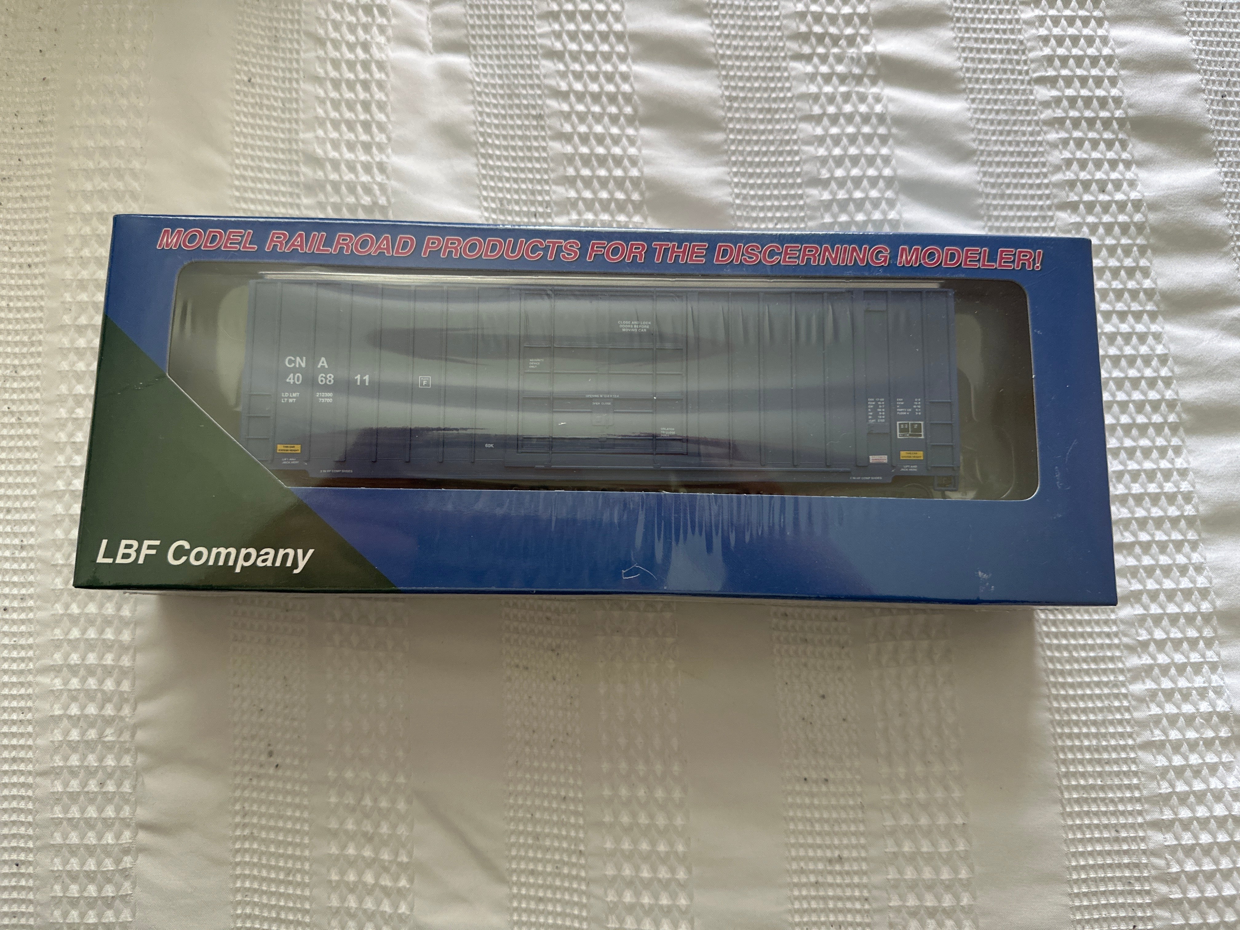 LBF Company - HO-Scale - 50' HI Cube Boxcar - Canadian National - No ...