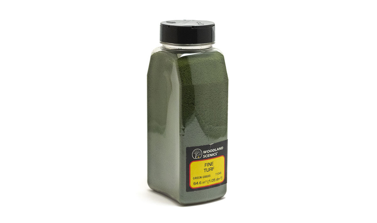 Woodland Scenics Fine Turf Green Grass Shaker T1345 – A&S Trains