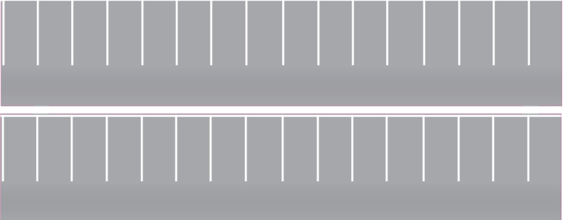 CMR Products N Scale Easy Streets -Straight parking one lane aged asph ...