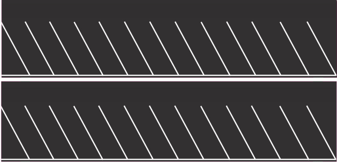 CMR Products N Scale Easy Streets - Angled parking one lane fresh asph ...