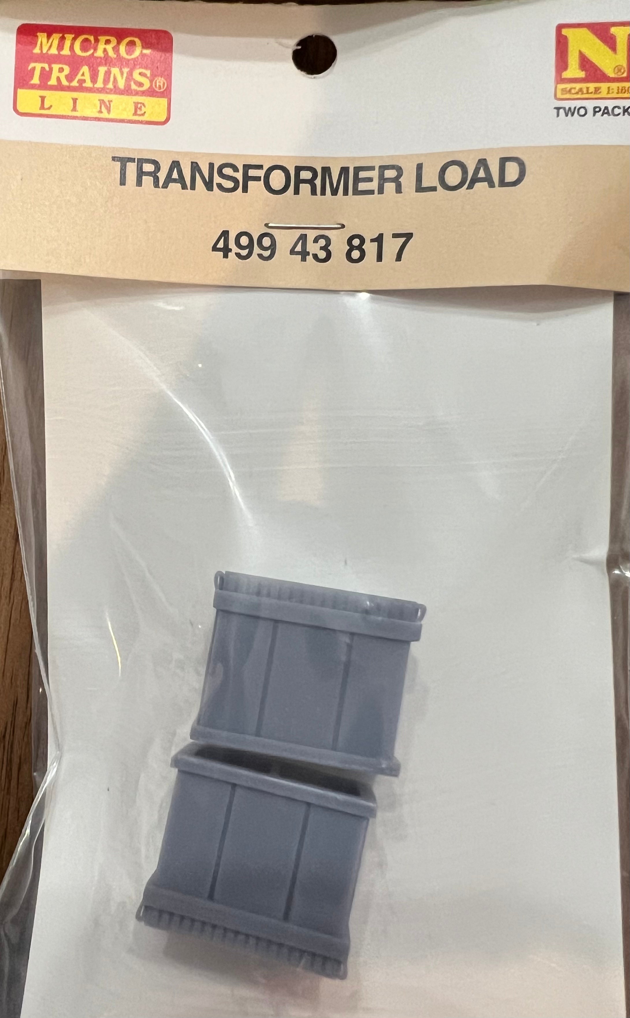 Micro-Trains N Scale Transformer Load 2 pk 499 43 817 – A&S Trains