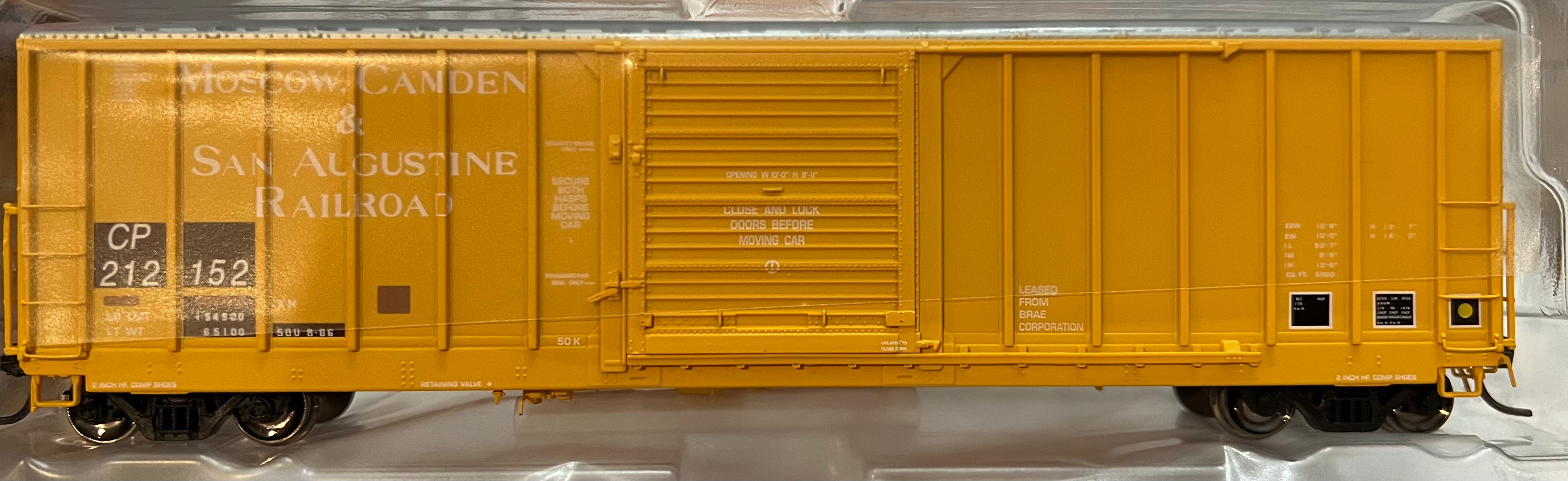 Atlas H.O. Scale Canadian Pacific 20 007 136 CNCF 5000 Box Car # 21215 ...