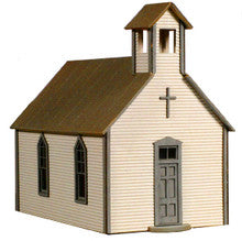 American Model Builders H.O. Scale 791 – Crossroads Church – A&S Trains