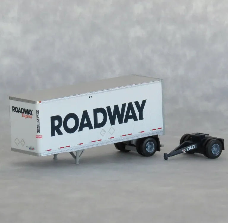 Trainworx N-Scale 28' Pup Trailer Roadway 42884-02 – A&S Trains
