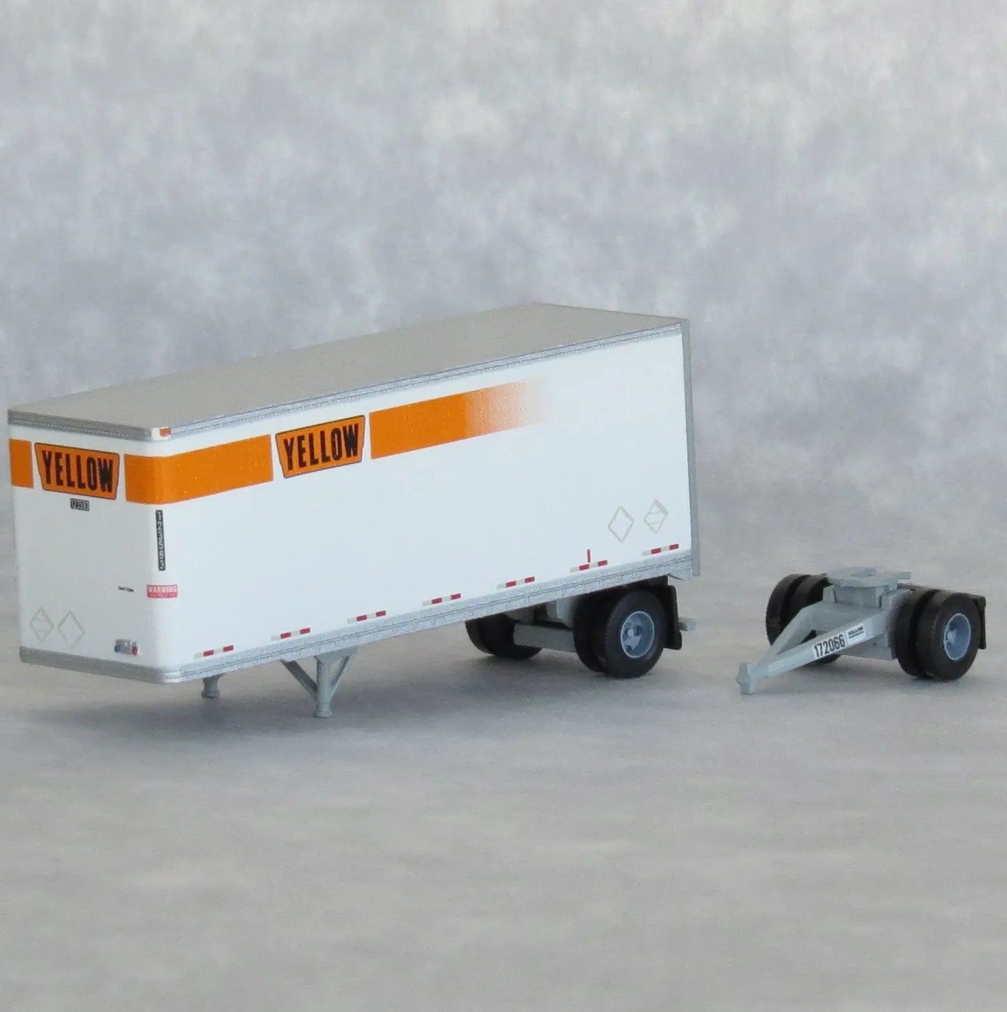 Trainworx N-Scale 28' Pup Trailer Yellow 42885-03 – A&S Trains