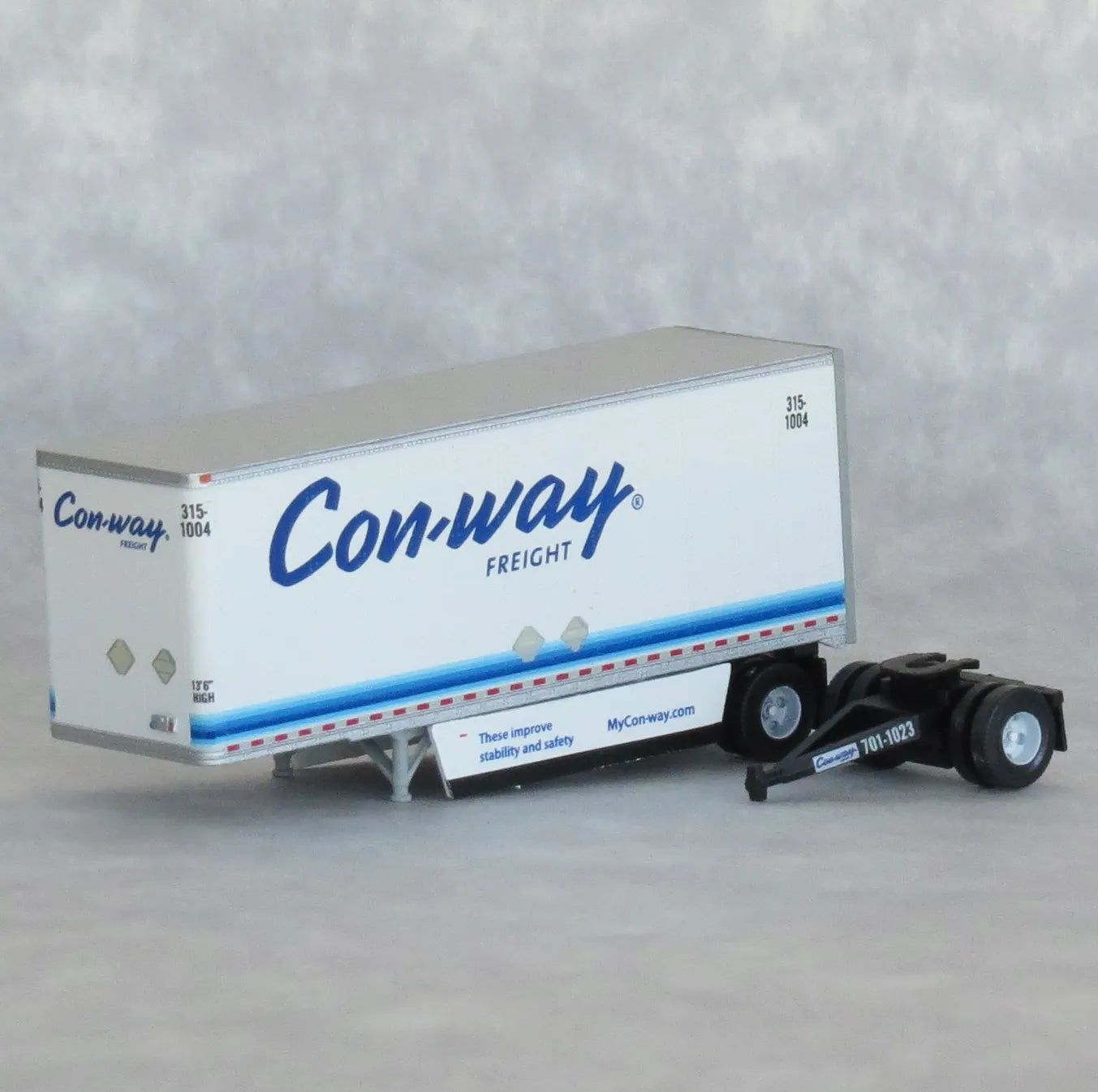 Trainworx N-Scale 42891-07 28' Pup Trailer Conway – A&S Trains