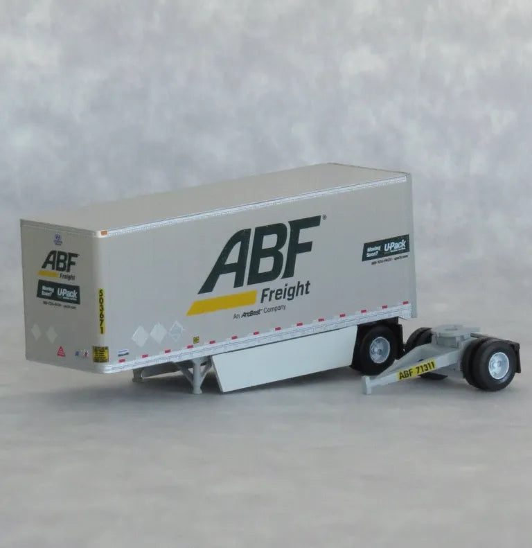 Trainworx N-Scale 42893-07 28' Pup Trailer ABF – A&S Trains