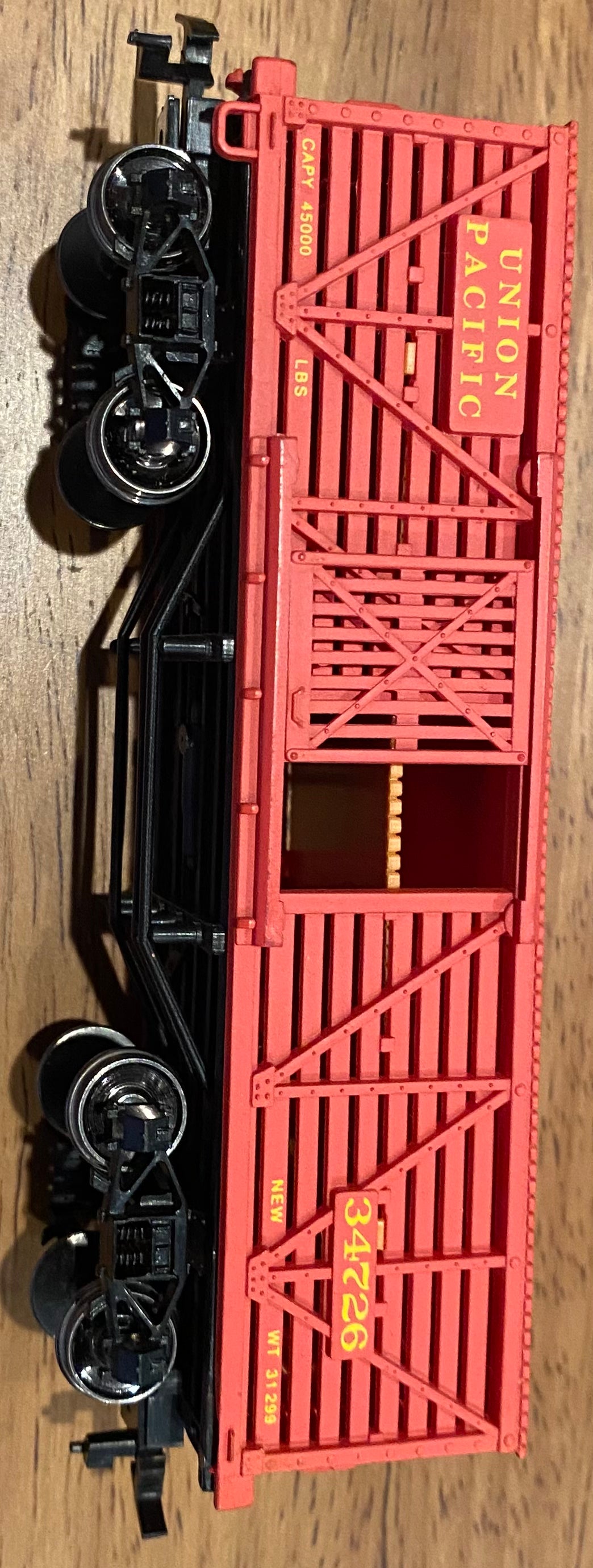 Union Pacific Box Car H.O. Scale Road #34726 – A&S Trains