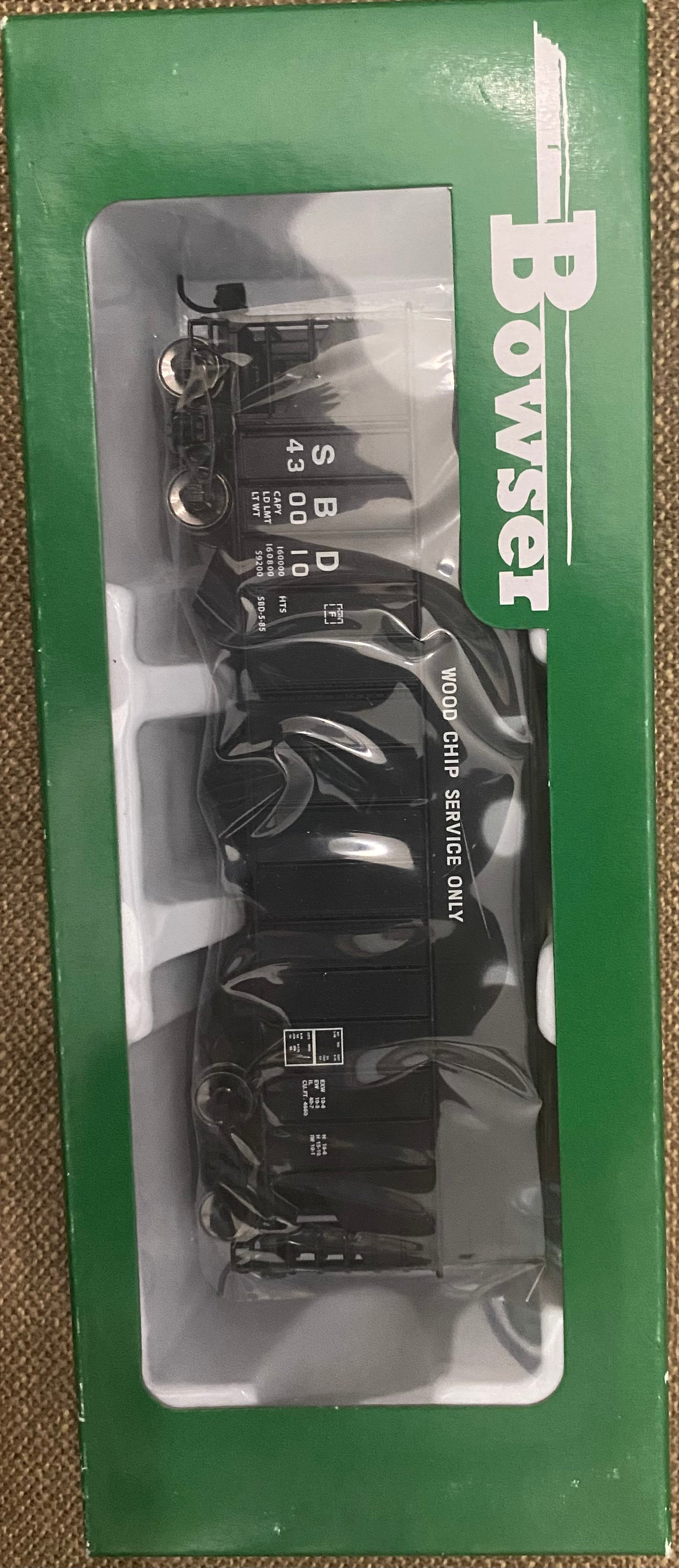 Bowser H.O. Scale 41949 70 T Rib Side Wood Chip Seaboard System Road ...