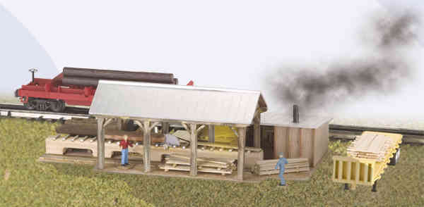 Legacy K-Line - O-Scale - Operating Sawmill - K-42450 – A&S Trains