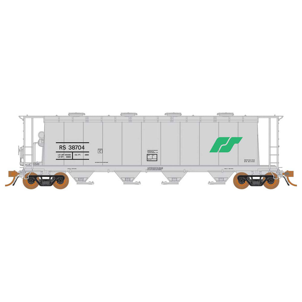 Rapido Trains Inc. H.O. Scale 127022-2 Roberval & Saguenay 3800 CU FT ...