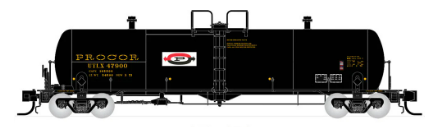 Rapido Trains Inc. 135008-2 NCTX North American PRCOR GP20 Tank Car – A ...