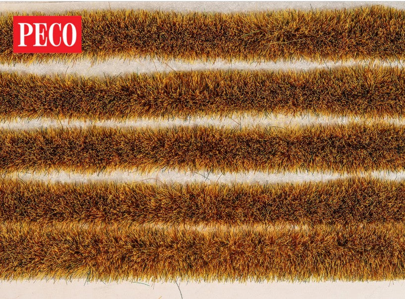 PECO Scene PSG-27 Static Grass 4m Self-Adhesive Wild Meadow Tuft Strip ...