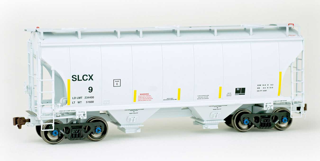 American Limited H.O. Scale ALM 2009 Trinity 3281 2-Bay Covered Hopper ...