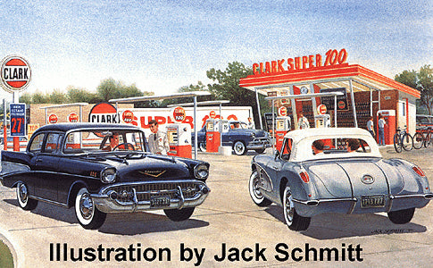 Blair Line H.O. Scale 187 Clark Oil Gas Station -- Kit - 4 x 3" 10 x 7 ...
