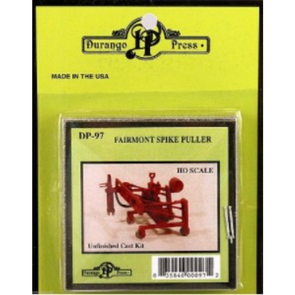 Durango Press H.O. Scale DP-97 Fairmount Spike Puller Unfinished Cast ...