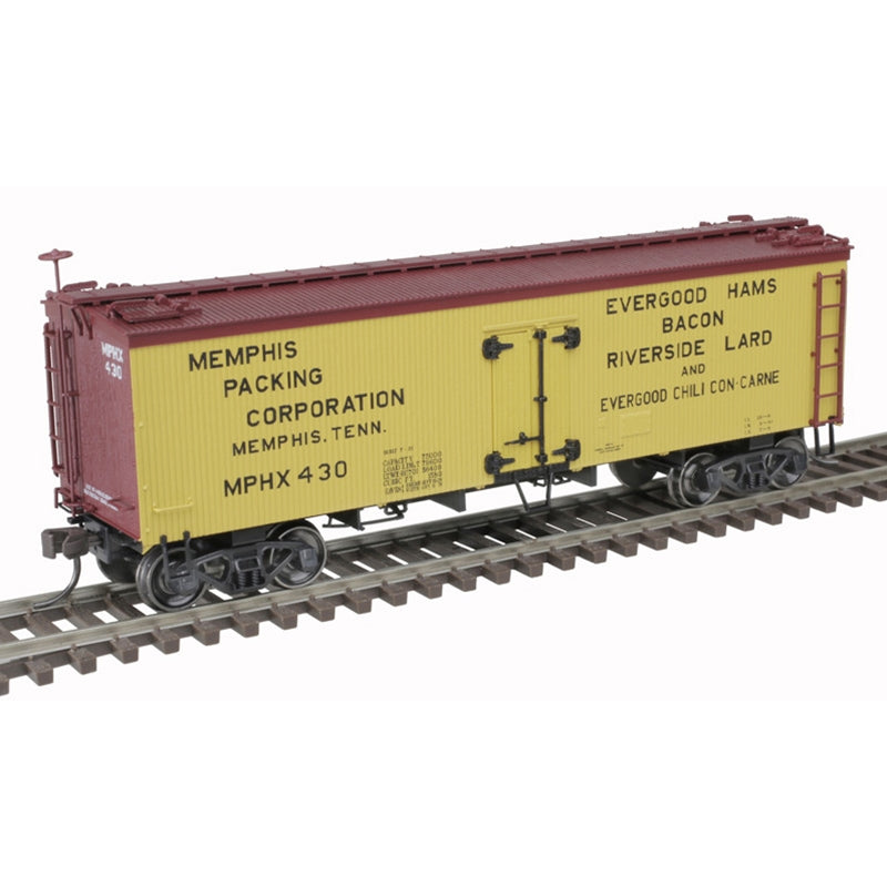 Atlas H.O. Scale 20 007 197 Memphis Packing Corporation 36' Wood Reefe ...