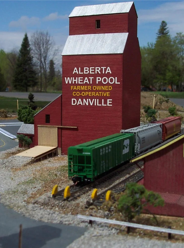 Osborn Model Kits N Scale Grain Elevator Kit 3067 – A&S Trains