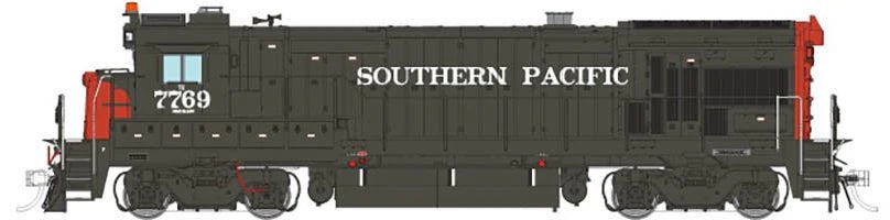 Rapido HO Scale 18569 GE B36-7 - DCC/Sound Southern Pacific Roman Lett ...