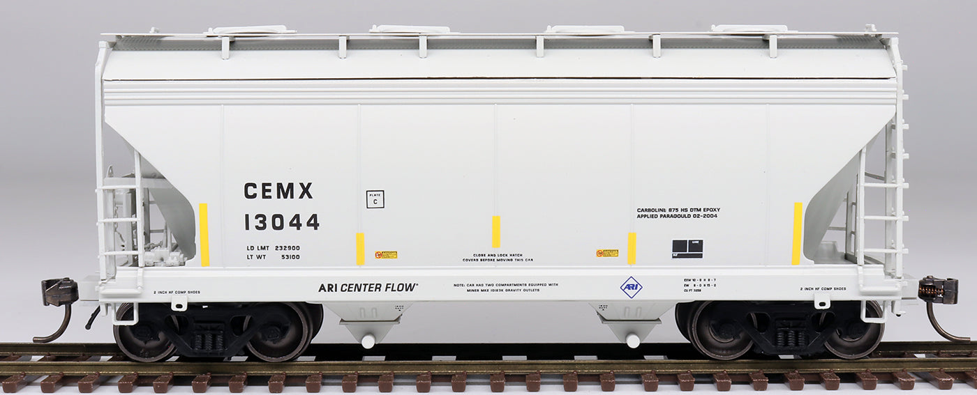 InterMountain H.O. Scale ACF CEMX 2-bay covered hopper 46545 – A&S Trains